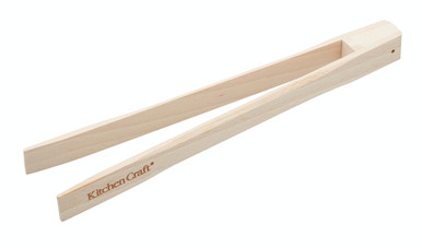 KitchenCraft Beechwood Toast Tongs - Lifetime Brands Europe