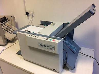Duplo DF-777 - Automatic Paper / Letter Folding Machine - Refurbished ...