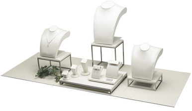 SET3F34- 3 Foot Window Showcase Solution - National Box & Display