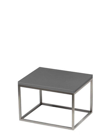 TRF74-Leatherette/Steel Frame Riser 4 7/8"H - National Box & Display