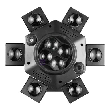 6 Arm Bee Eye LED Beam Laser Light