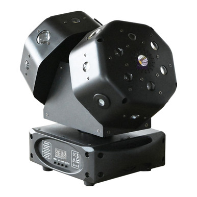 LED Beam Patterns Strobe Rotating Laser Light