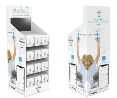 Pop Up Promotional Display with LED TV