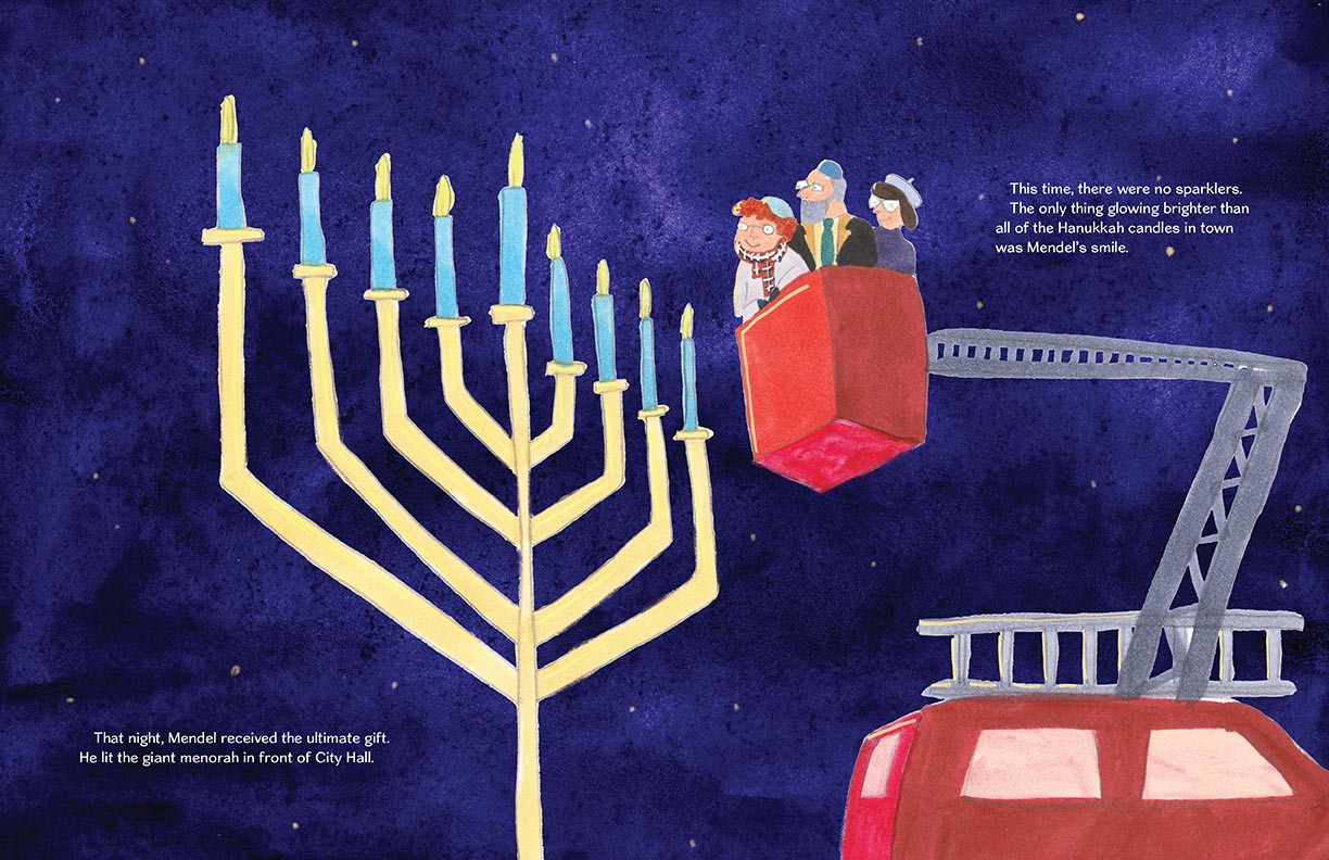 Mendel's Hanukkah Mess Up