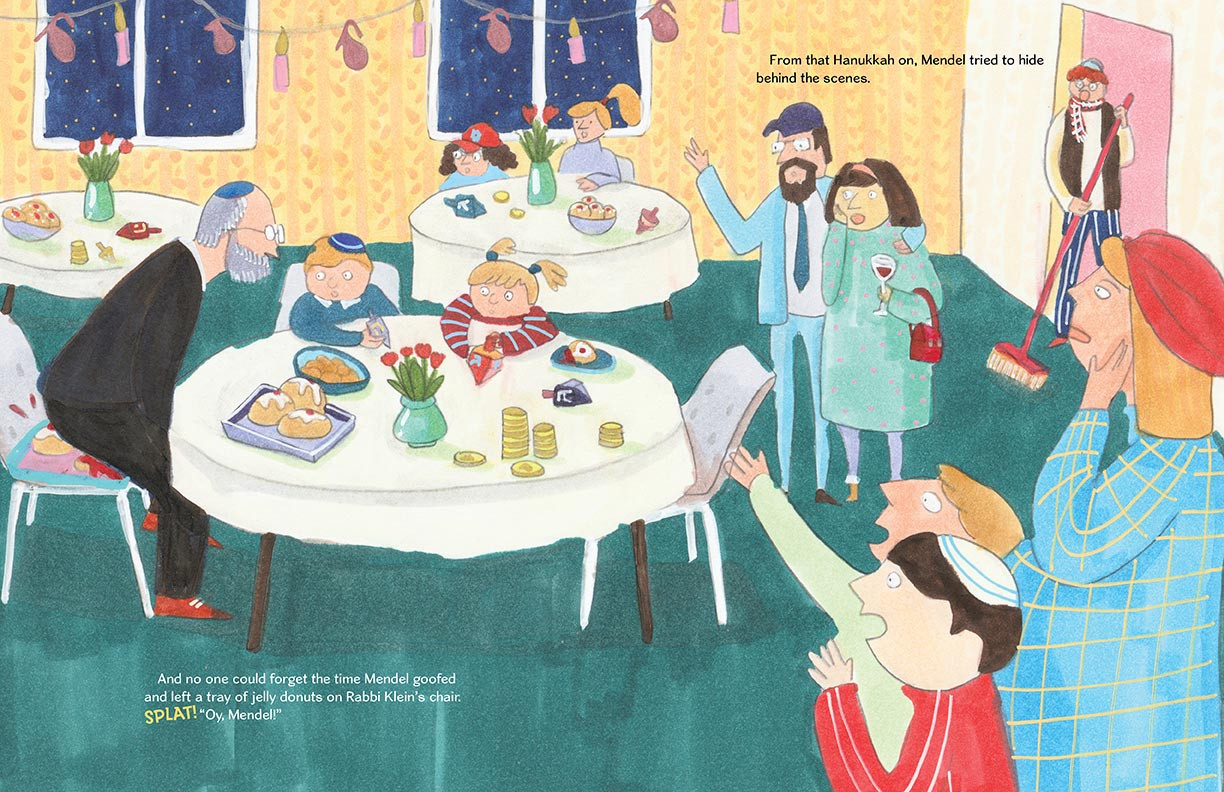 Mendel's Hanukkah Mess Up