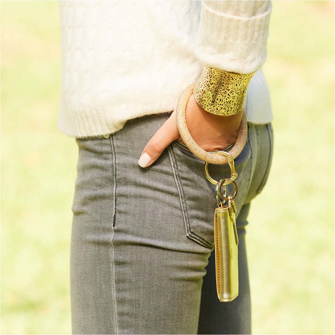 O-Venture Confetti Silicone Big O Key Ring | TYLER'S