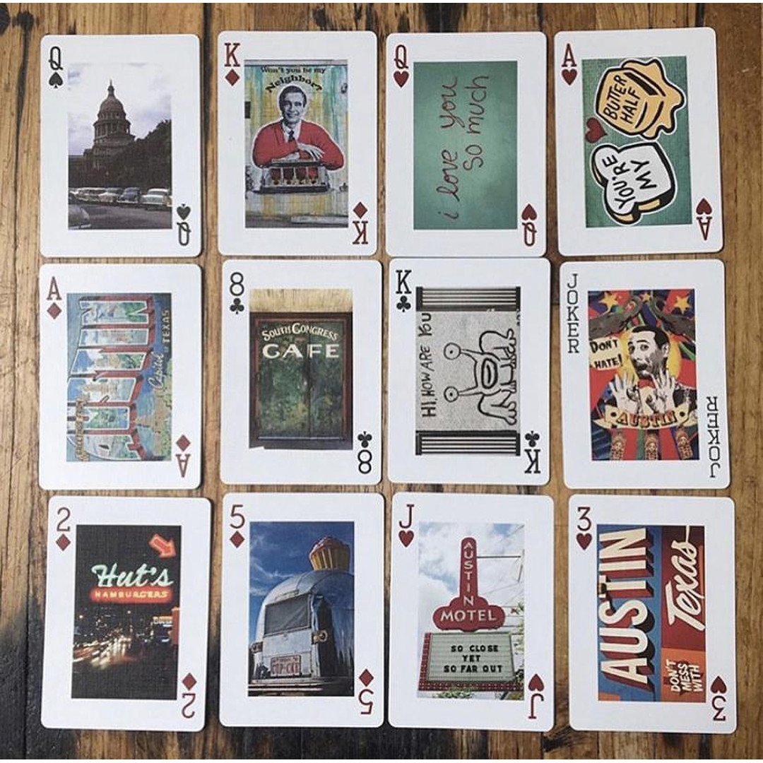 Austin Blanks Austin, TX Playing Cards - TYLER'S