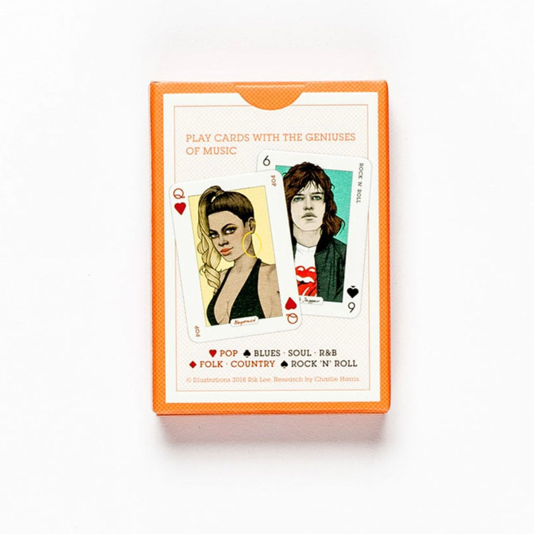 Chronicle Books Music Genius Playing Cards | TYLER'S
