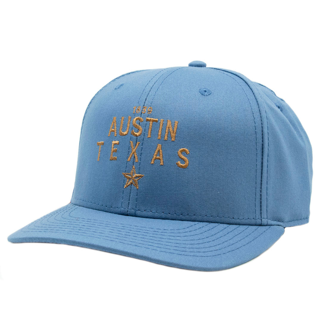 1839 Austin, Texas Dad Hat - Slate | TYLER'S