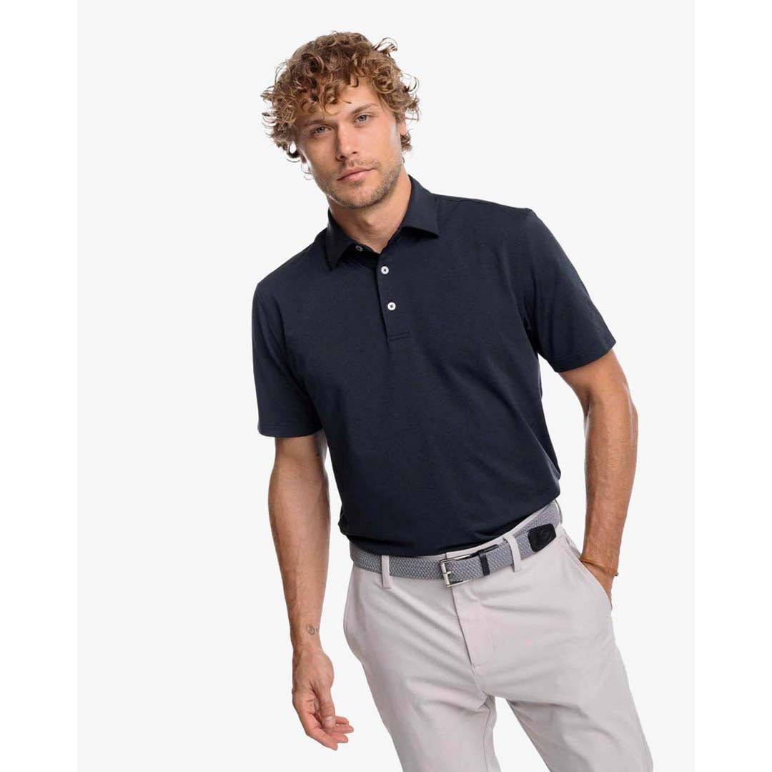 Southern Tide Men's brrr°®-eeze Heather Performance Polo Shirt | TYLER'S