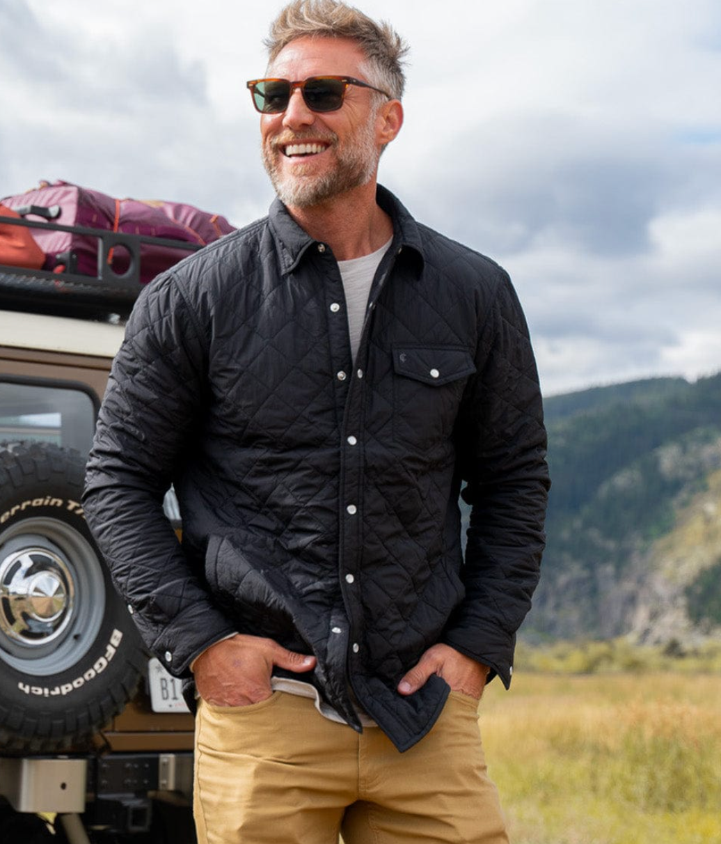 Criquet Men's Quilted Shacket