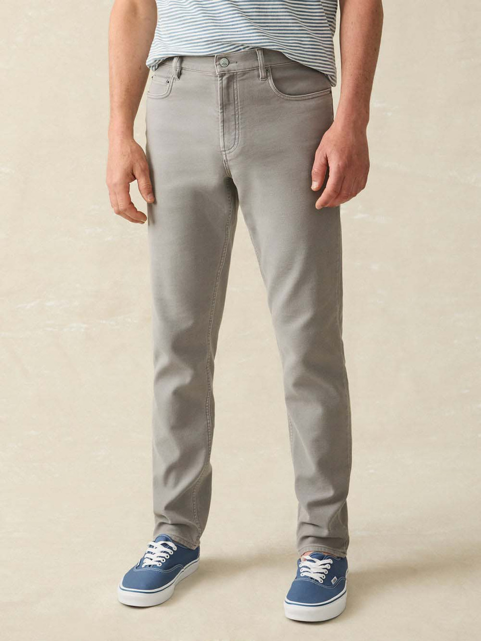Faherty Men's Stretch Terry 5 Pocket Pants | TYLER'S
