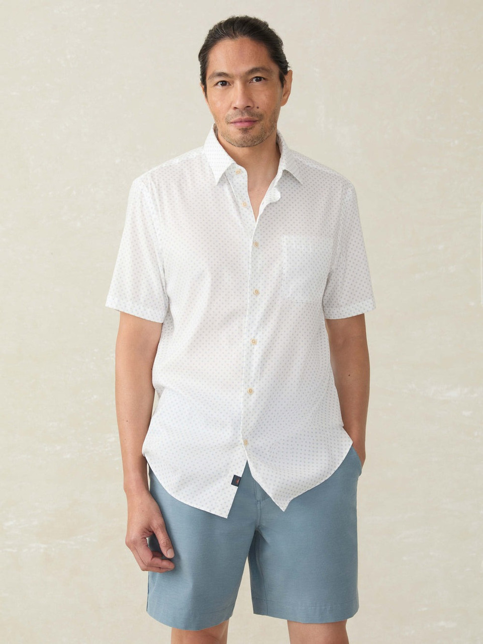 Faherty Men's Movement Monterey Short Sleeve Shirt | TYLER'S