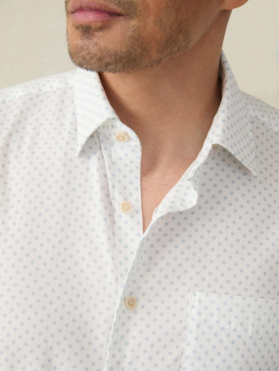 Faherty Men's Movement Monterey Short Sleeve Shirt | TYLER'S
