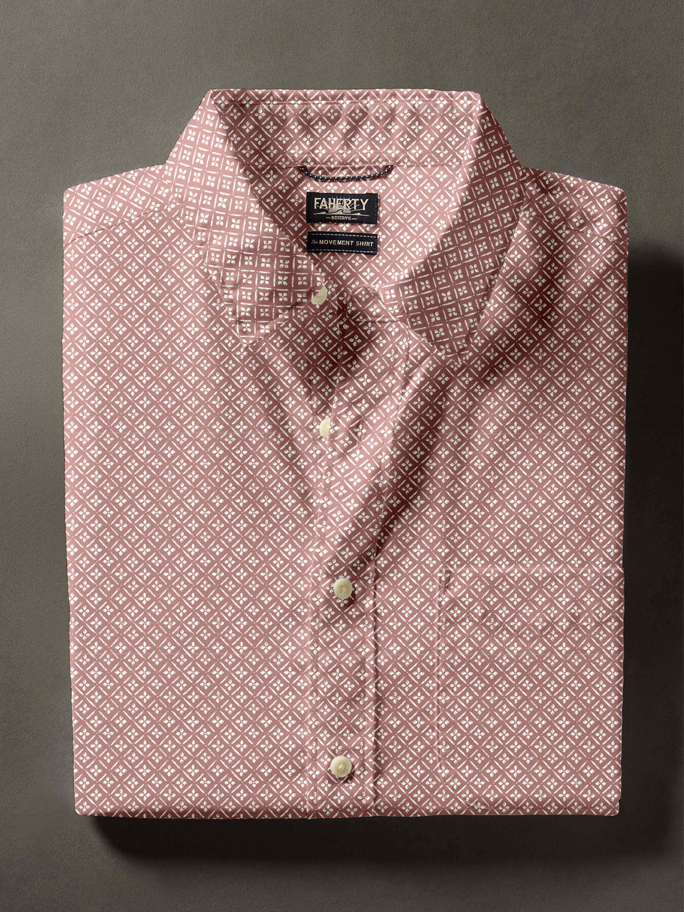 Faherty Men's Movement Monterey Short Sleeve Shirt | TYLER'S