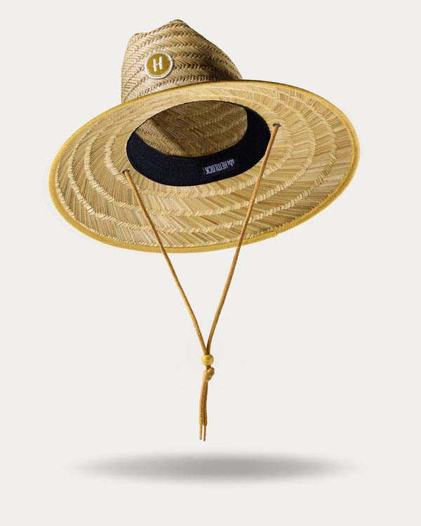 Hemlock Bare Bottom Straw Lifeguard Hat | TYLER'S