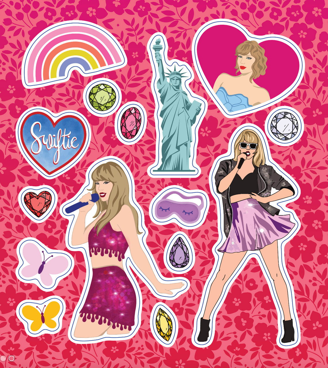 Quarto Taylor Swift Sticker and Activity Book | TYLER'S