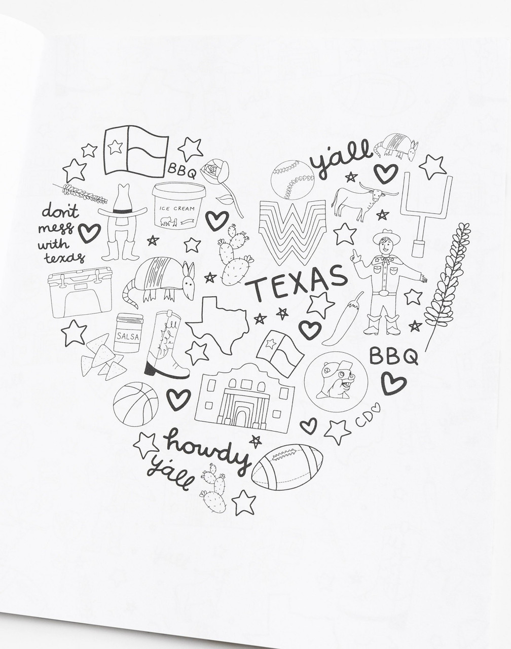 Texas Coloring Book | TYLER'S