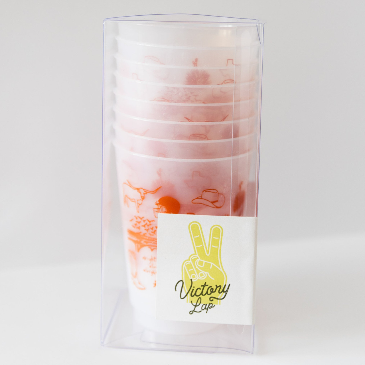 Victory Lap Austin, Texas Football Plastic Cups | TYLER'S