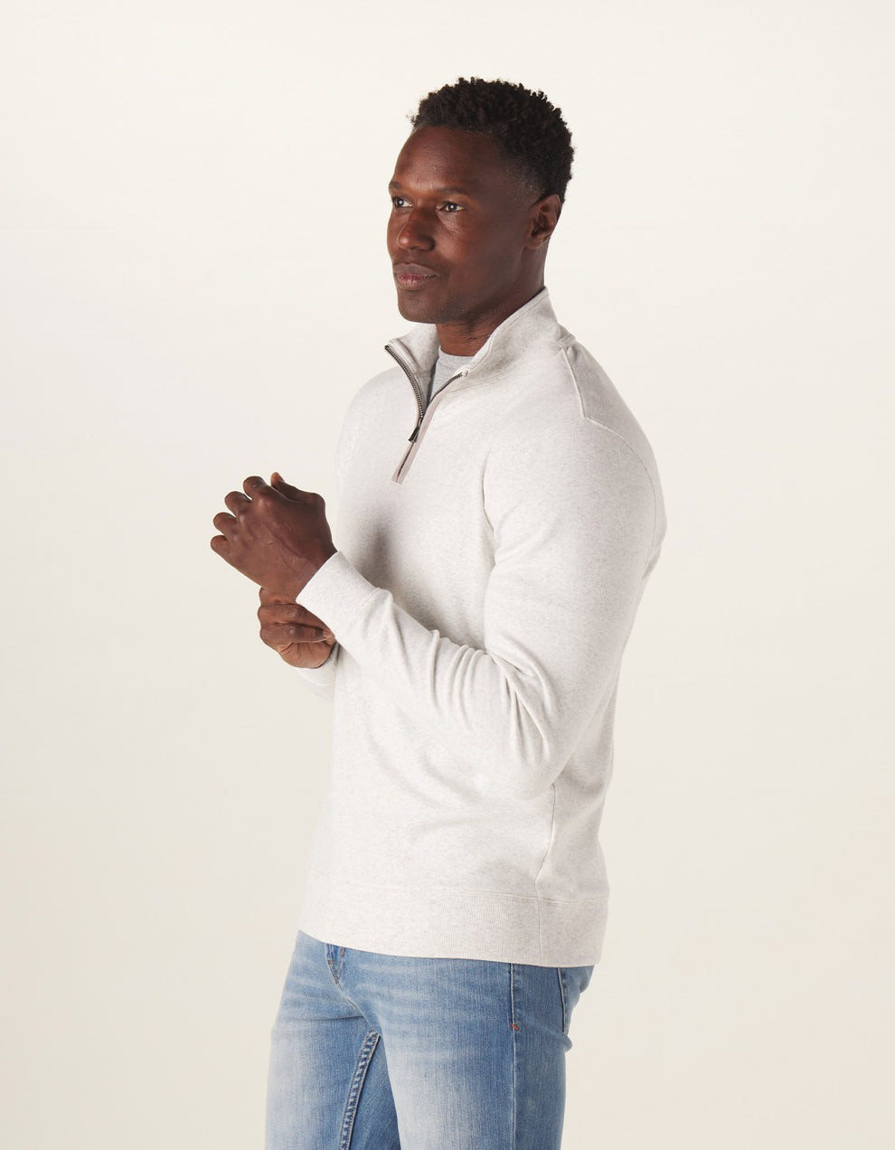 The Normal Brand Men's Puremeso Quarter Zip | TYLER'S