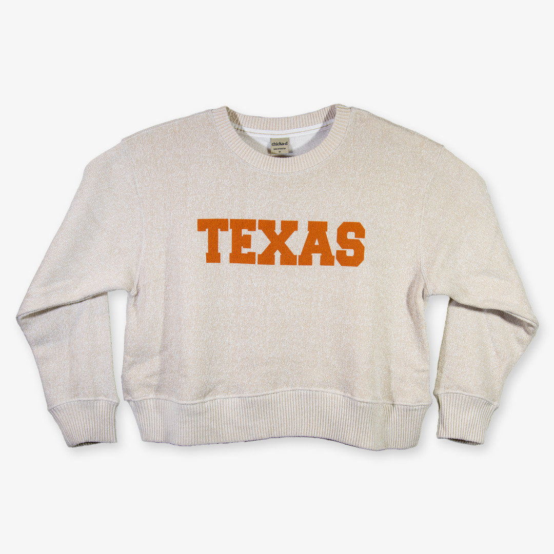 Chicka-D Women's Texas Cool Down Cropped Pullover | TYLER'S