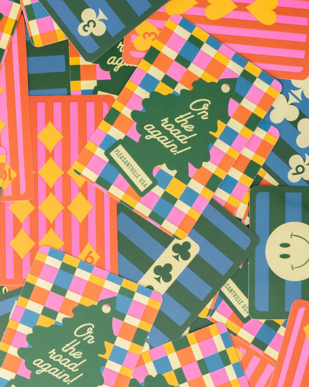ban.do Colorful Plaid Playing Cards | TYLER'S