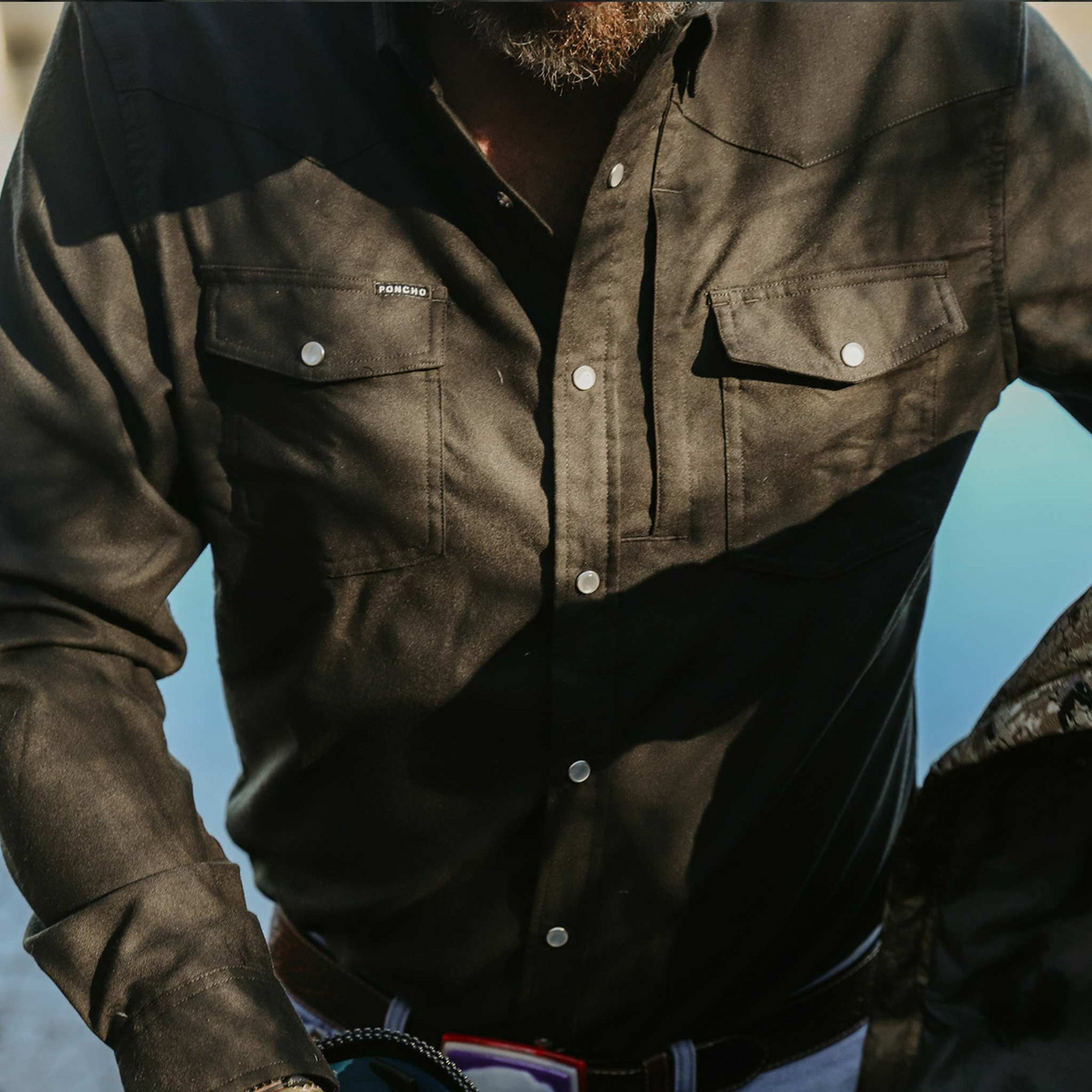 Poncho Outdoors Men's Western Flannel | TYLER'S