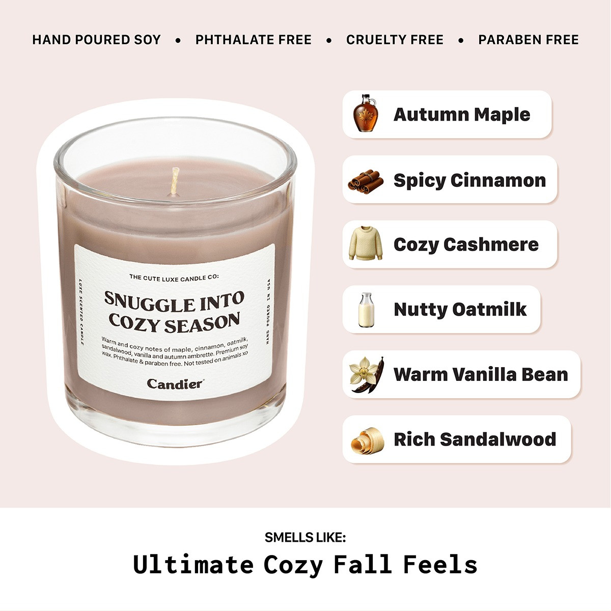 Candier Snuggle Into Cozy Season Candle | TYLER'S