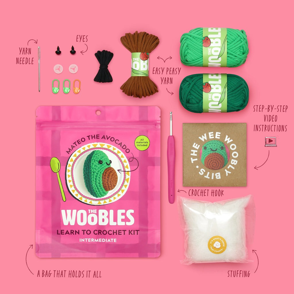 The Woobles Intermediate Crochet Kit | TYLER'S
