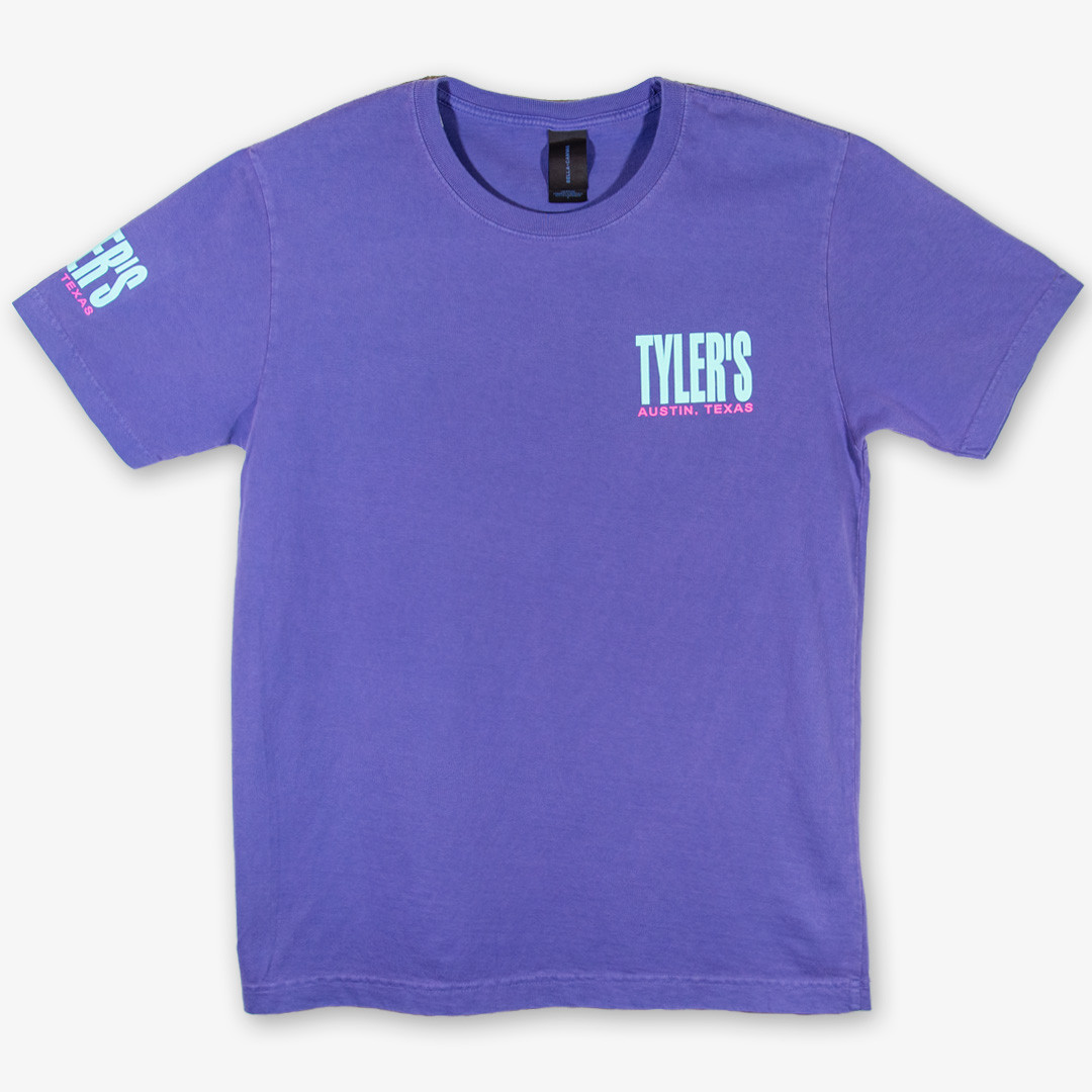 Tyler's Pigment Dyed Block Tee | TYLER'S