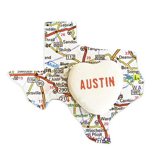 Austin Blanks Austin Skyline Vinyl Sticker - TYLER'S