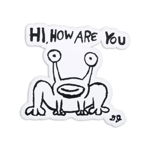 Austin Blanks Hi How Are You Sticker - TYLER'S