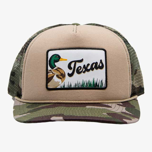 Texas Duck Camo Trucker Hat | TYLER'S