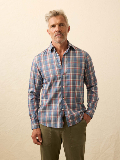 Faherty Men's Movement Long Sleeve Shirt | TYLER'S