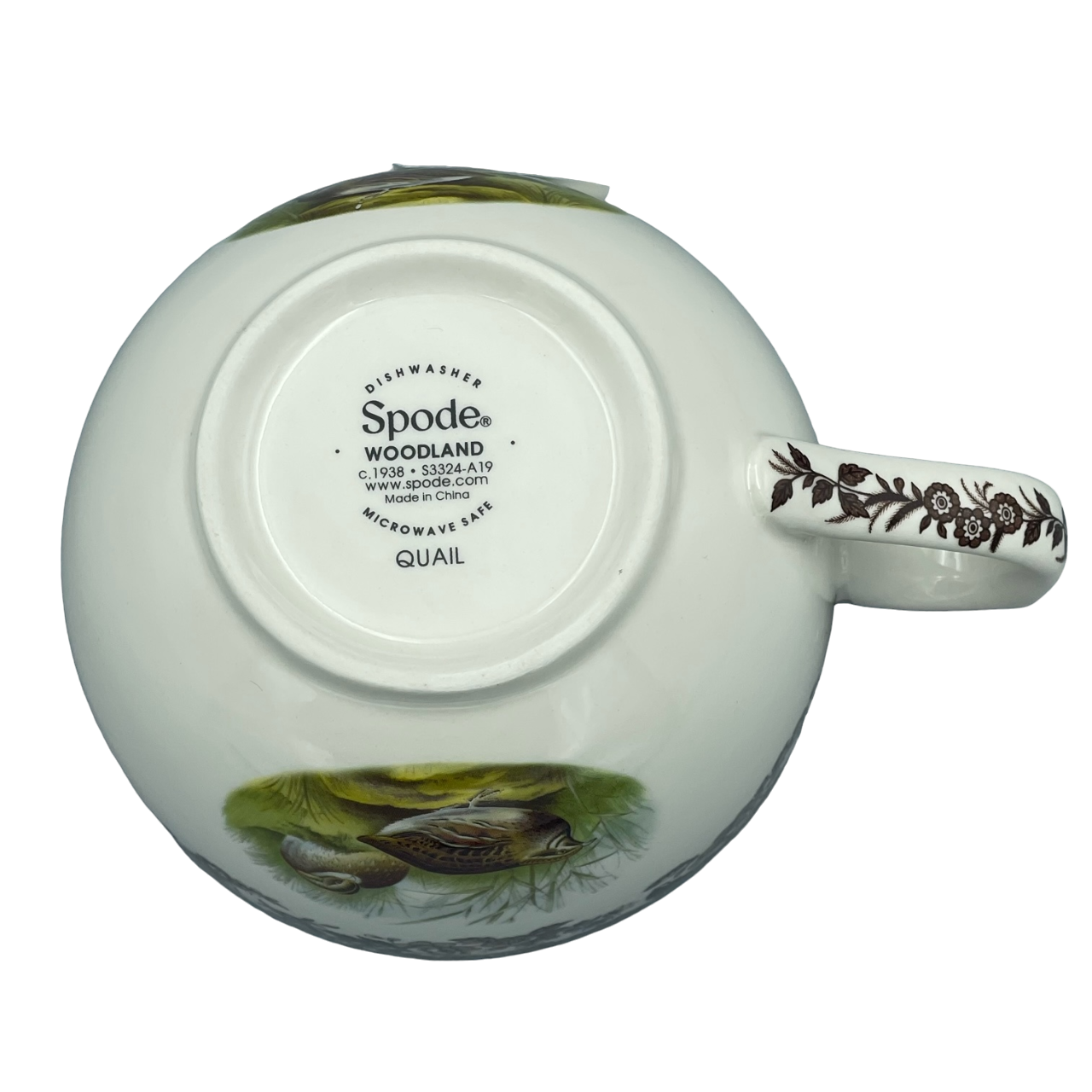 Spode Woodland Jumbo 20oz. Quail Cup with Lid - One4Silver