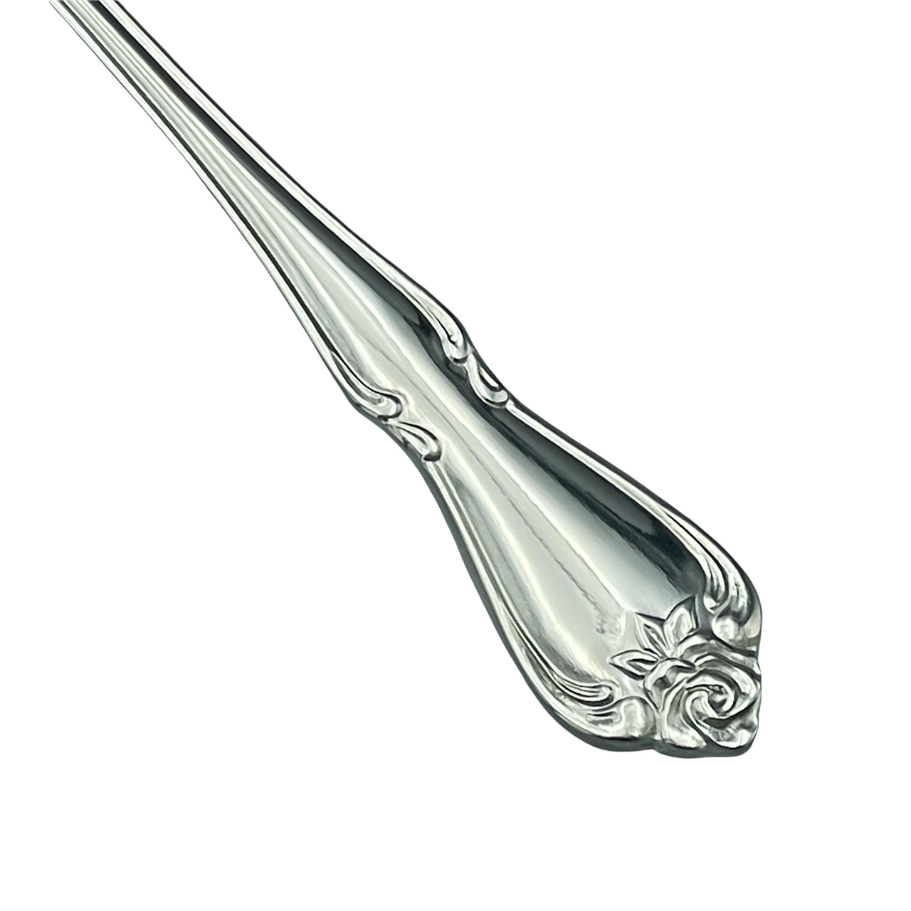 Oneida True Rose Stainless Steel Dinner Fork (Set of Four) - One4Silver