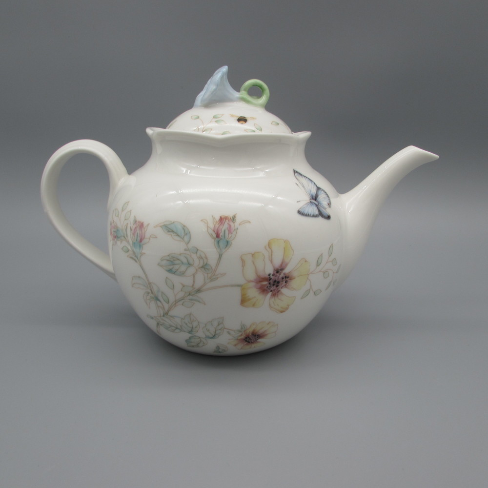 Lenox Butterfly Meadow Limited Edition Teapot with Lid - One4Silver
