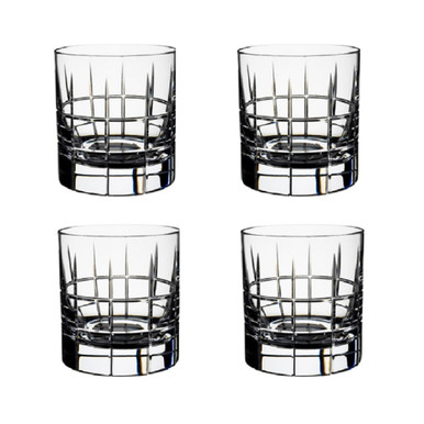 Orrefors Street Crystal Old Fashioned Glass (Set of Four) - One4Silver