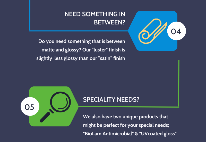 3" Core Trade Laminator Roll Film*Price per roll