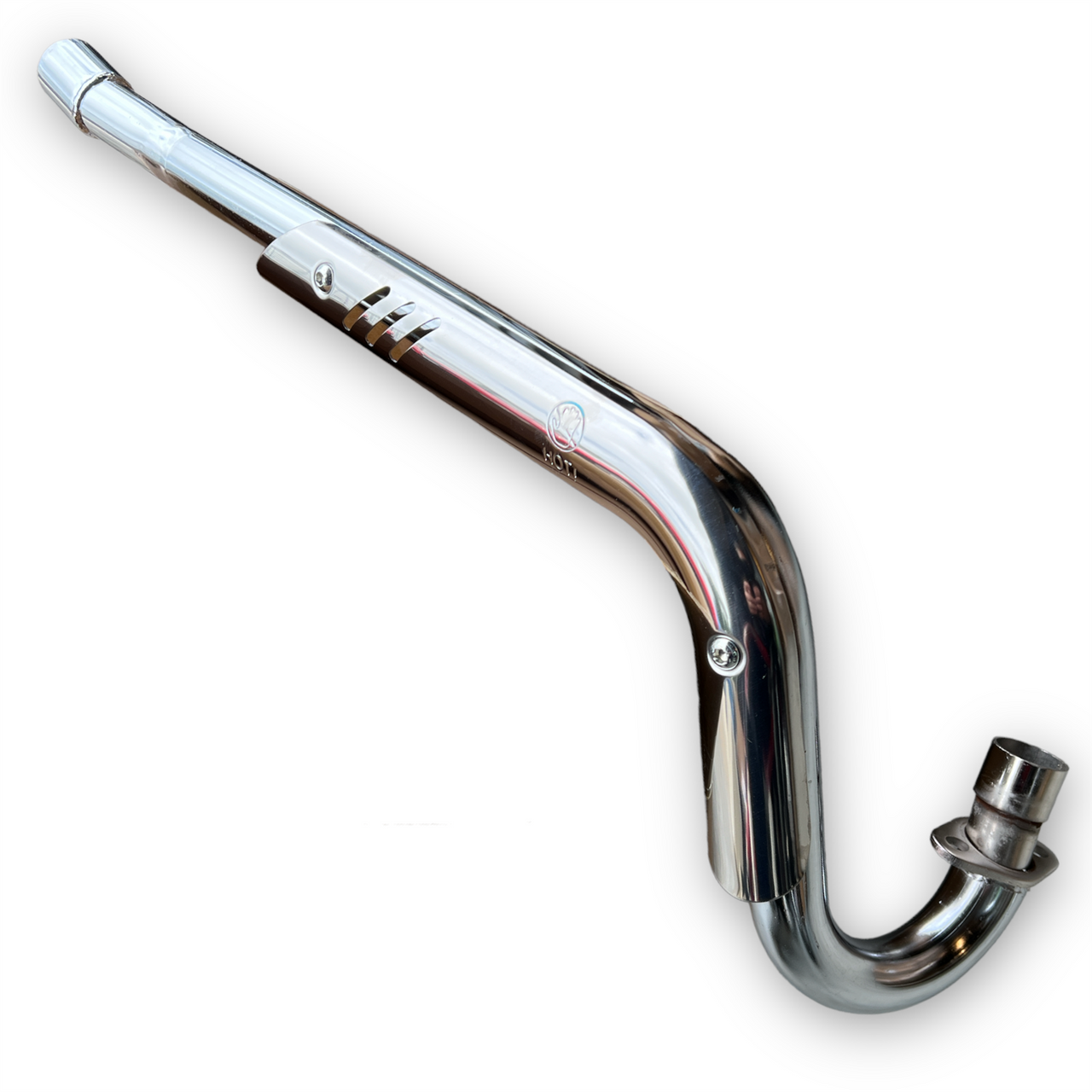 CRF70 Pit Bike Exhaust Front Pipe (38mm Silencer) - Red Circles ...