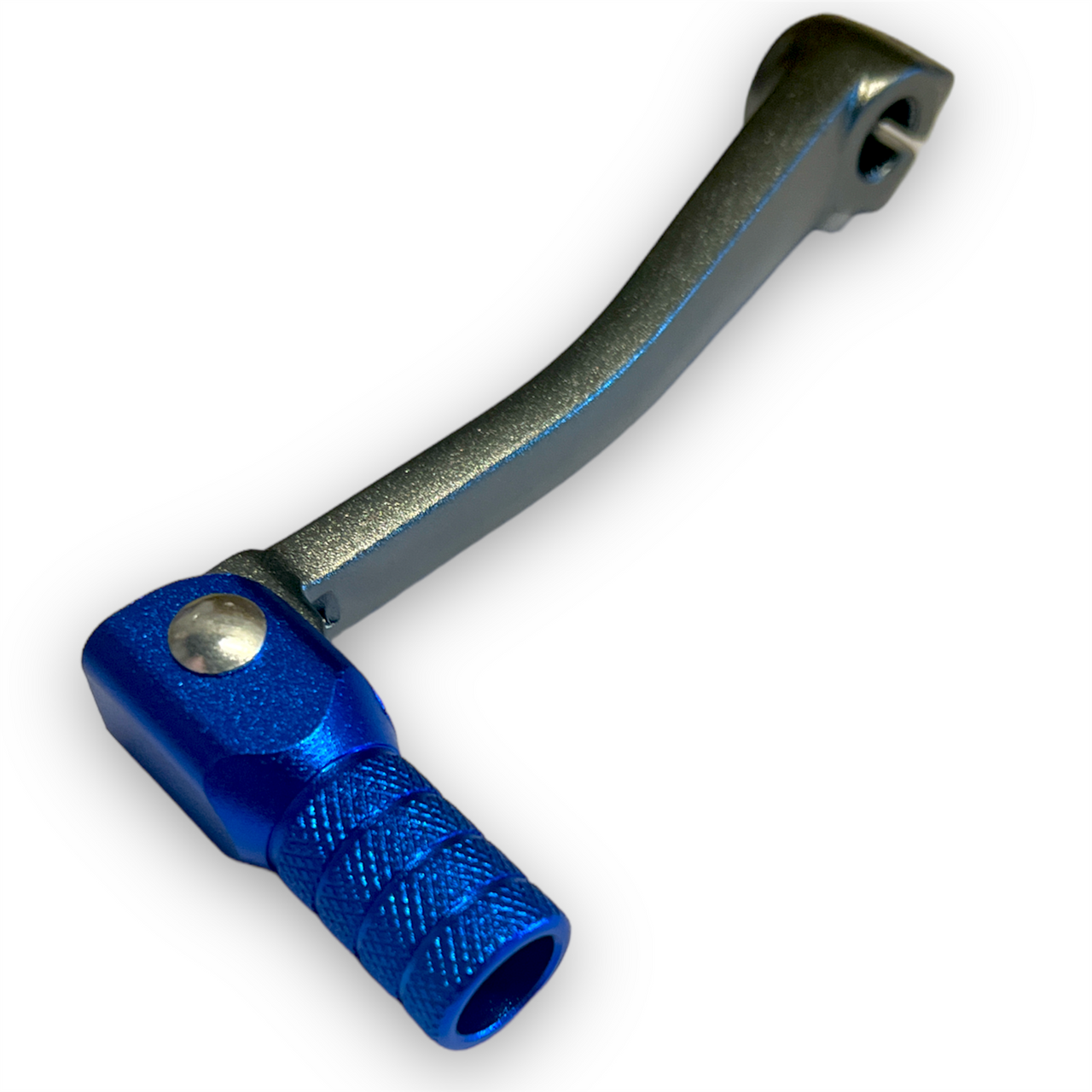 Blue Tip CNC Folding Pit Bike Gear Lever - Red Circles Motorcycles Limited