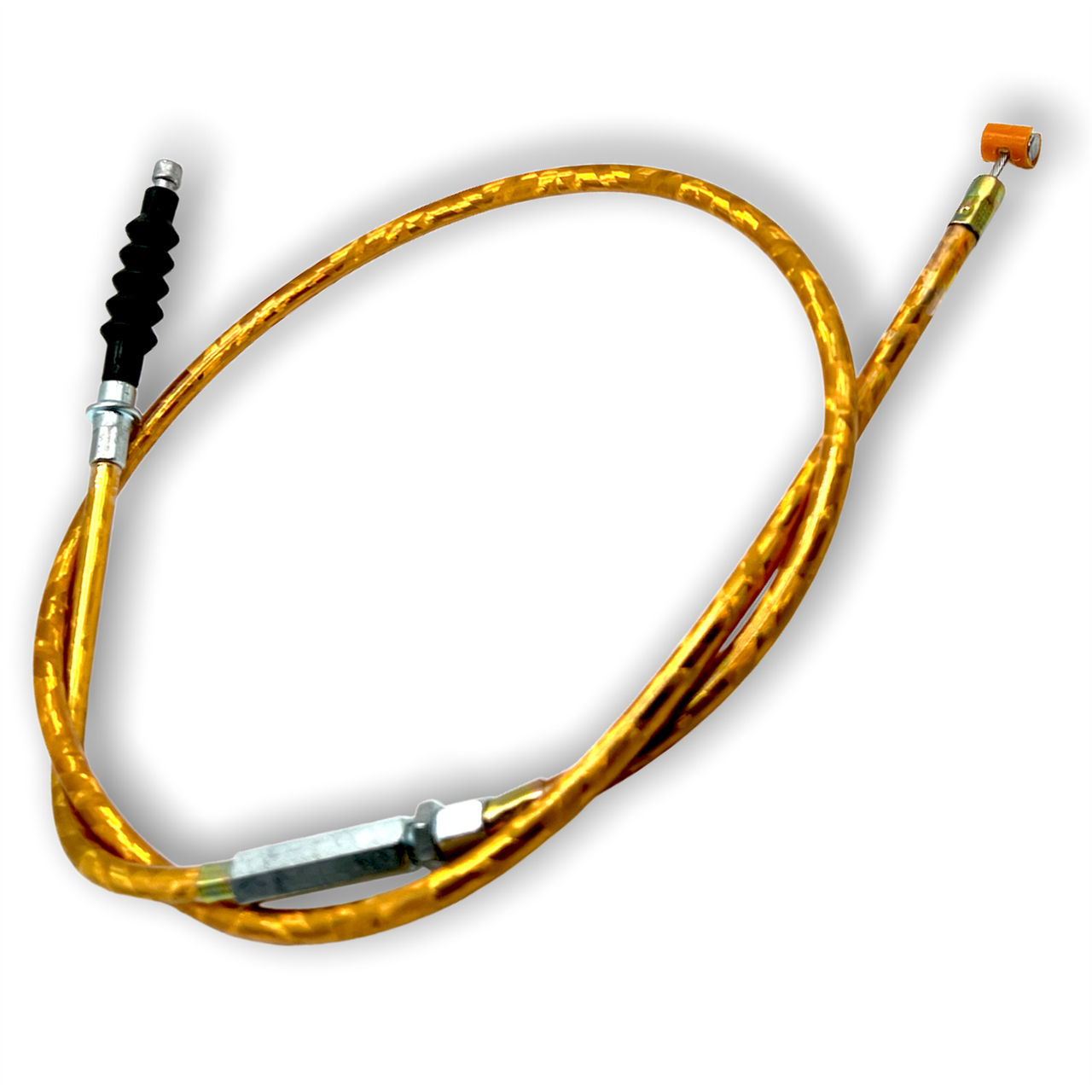 Gold Primary Pit Bike Clutch Cable - Red Circles Motorcycles Limited