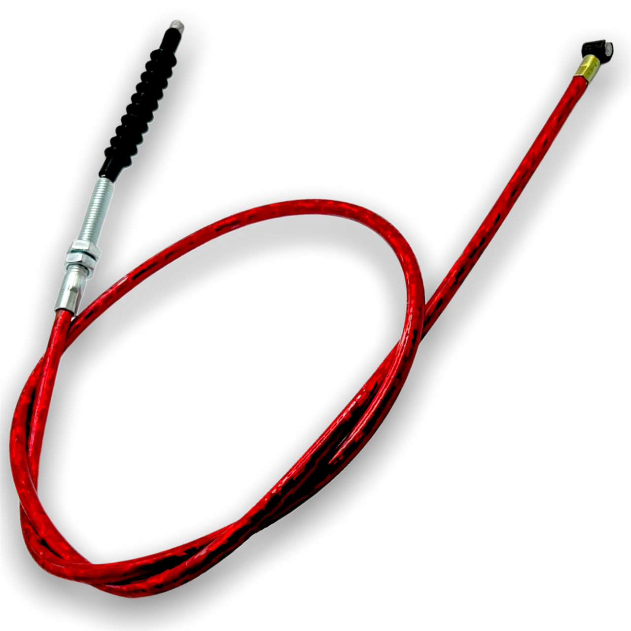 Red Secondary Pit Bike Clutch Cable - Red Circles Motorcycles Limited