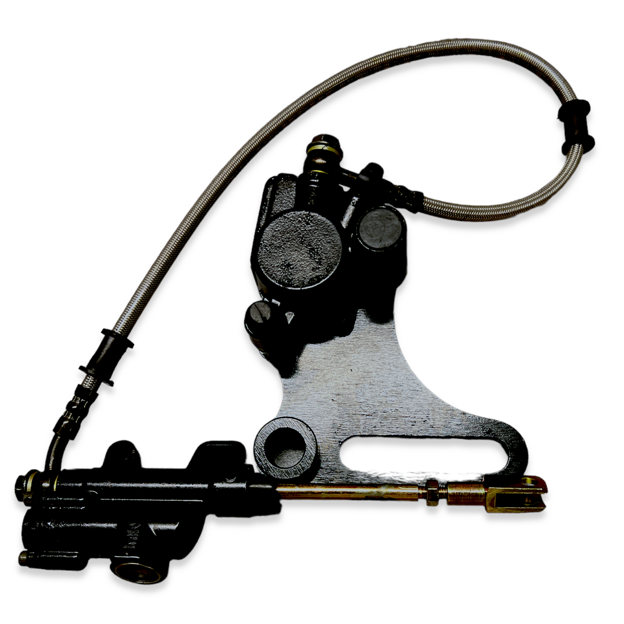 15mm SDG Pit Bike Rear Brake Caliper Set - Red Circles Motorcycles Limited