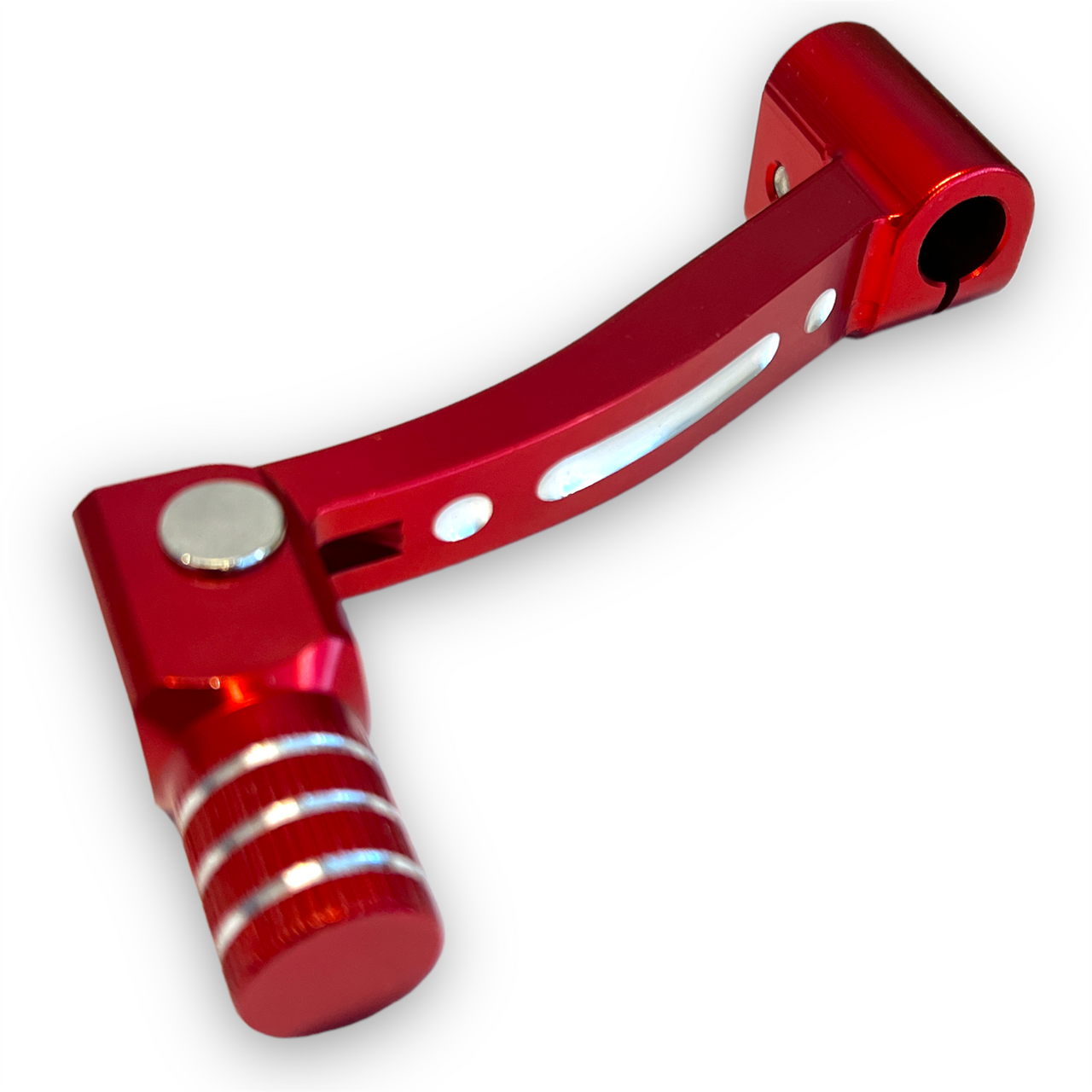Red Z190 Pit Bike CNC Gear Shifter - Red Circles Motorcycles Limited