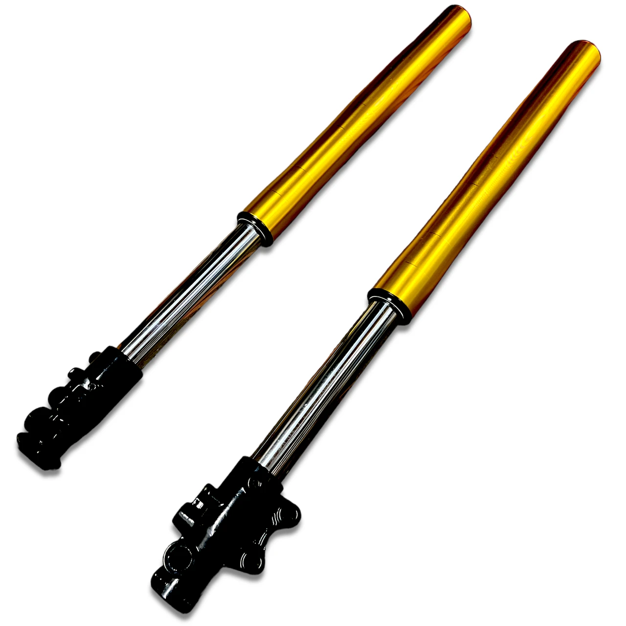 700mm Gold Pit Bike Front Forks (45mm / 48mm)