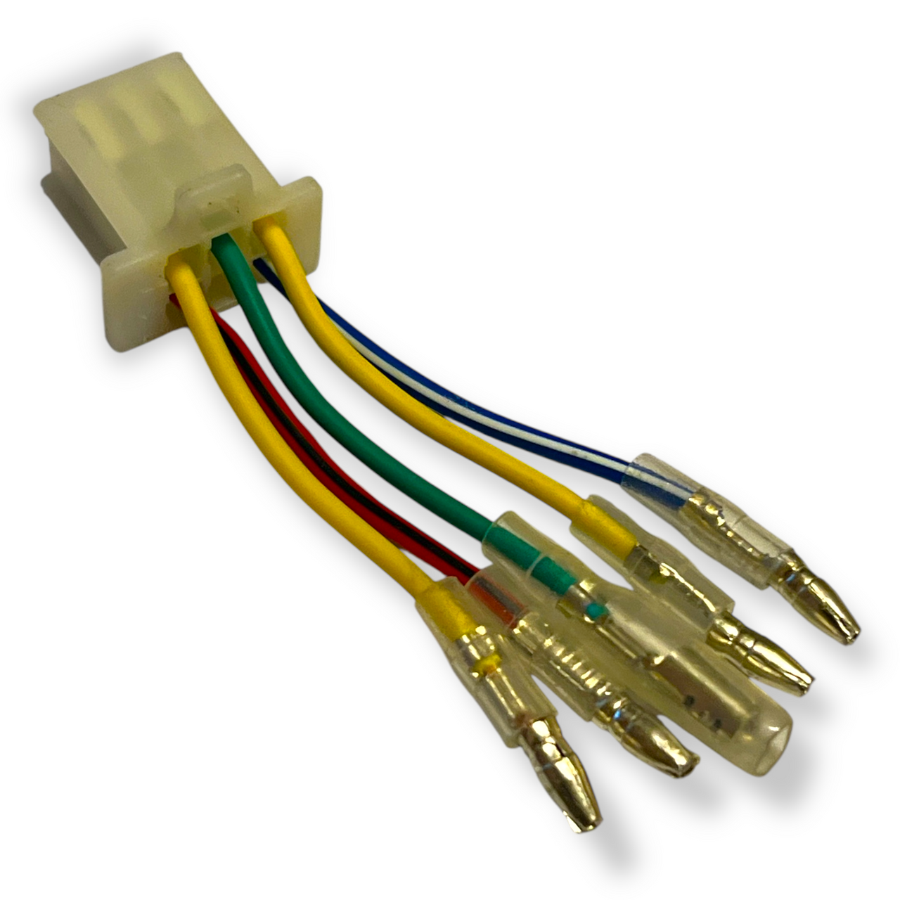 Pit Bike Stator Wiring Adaptor Female Plug to male 5 bullet connector - Red Circles Motorcycles ...