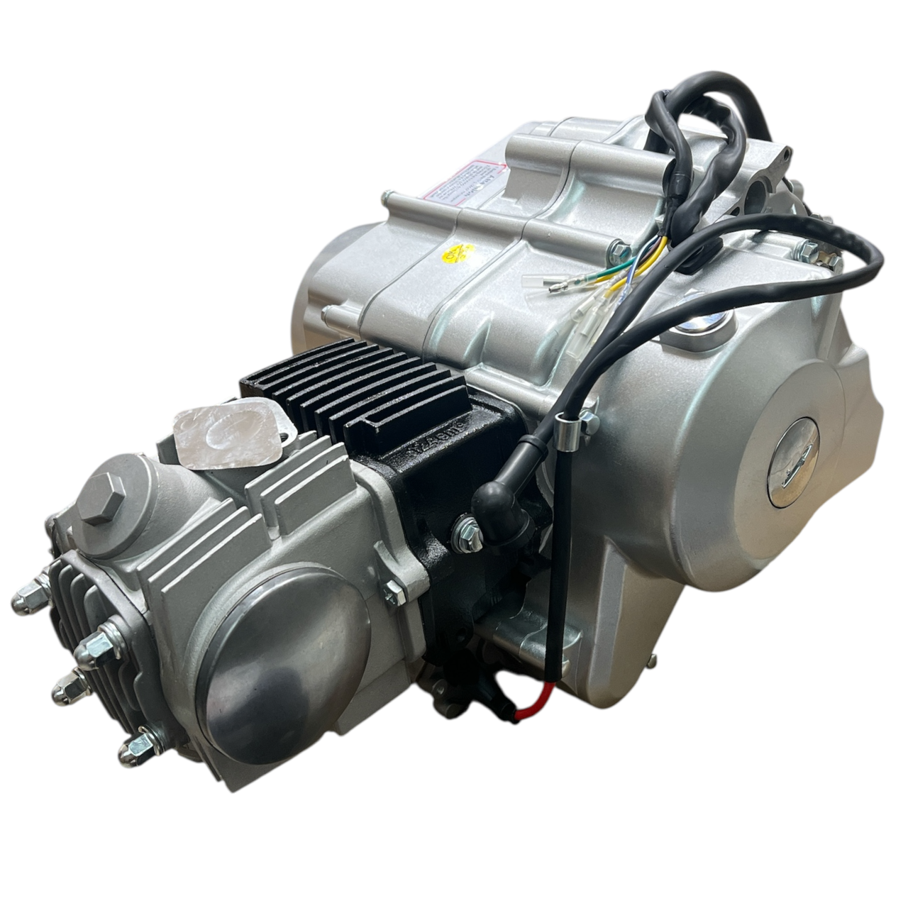 125cc Automatic Electric Start Pit Bike Engine - Red Circles ...