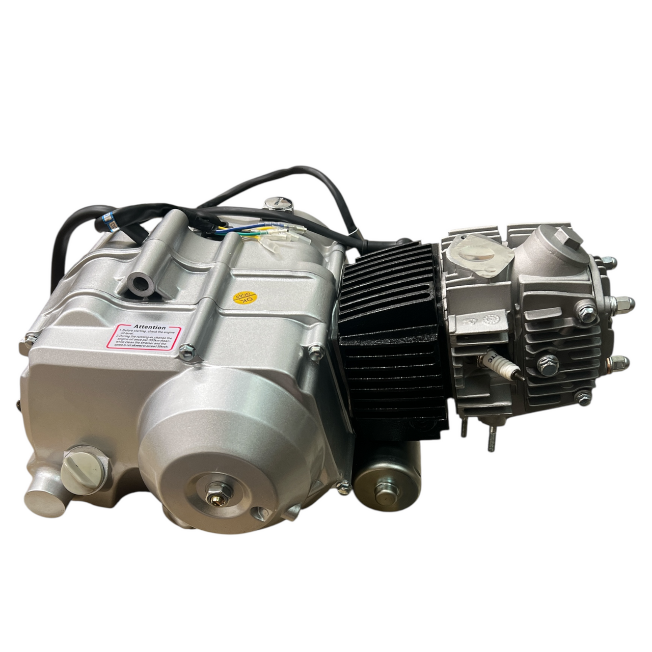 125cc Automatic Electric Start Monkey Bike Engine - Red Circles ...