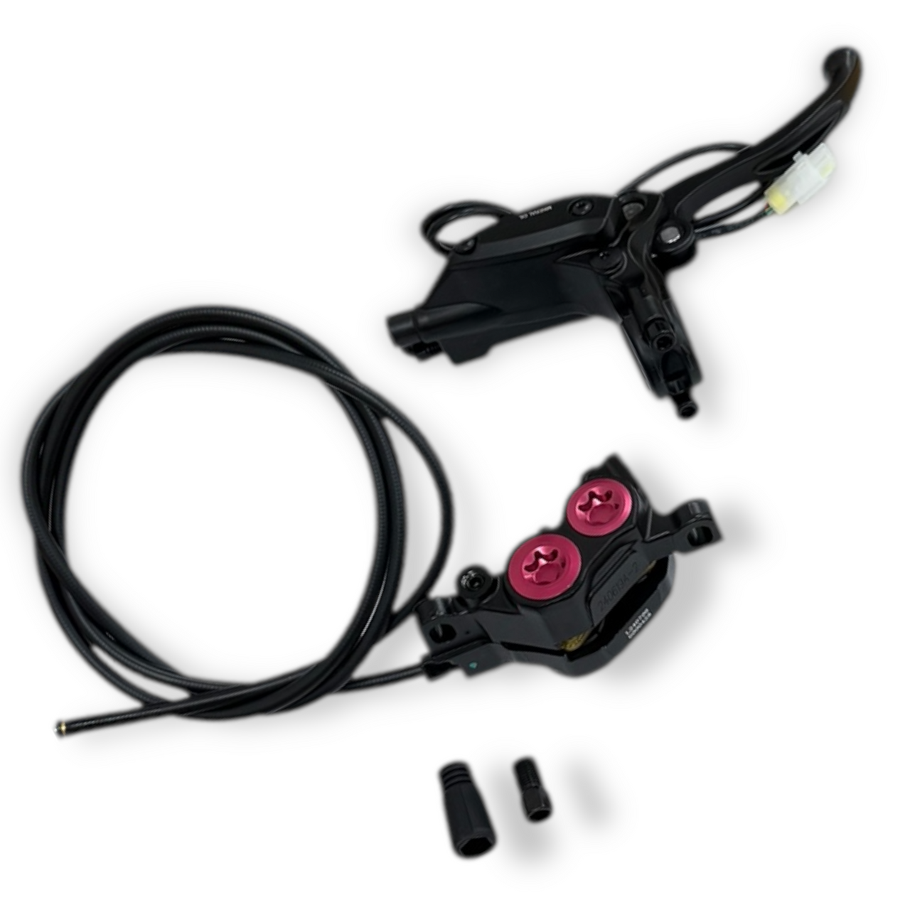 Aftermarket SurRon Complete Front Brake System - Red Circles ...